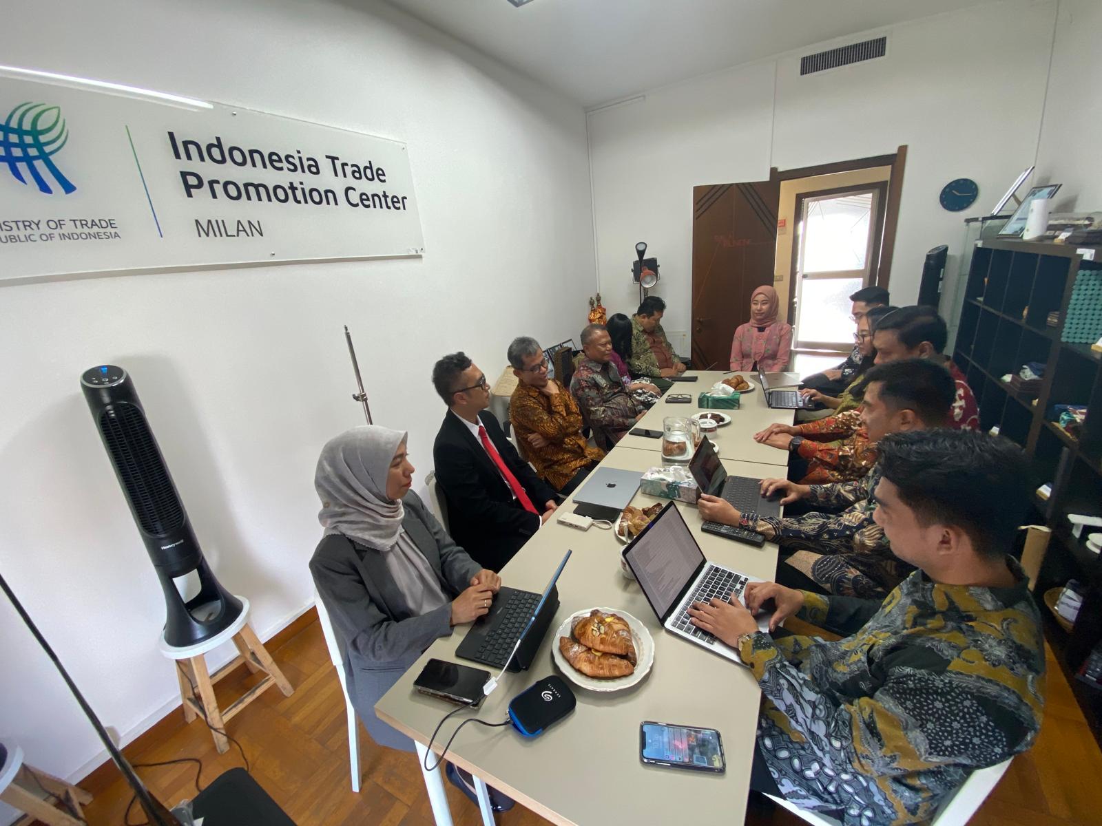 Kunjungan Delegasi Indonesia ke ITPC Milan - Kementerian Perdagangan ...