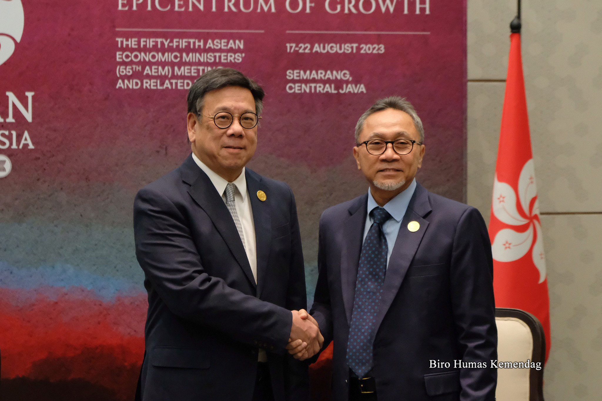 Pertemuan Bilateral Mendag RI dengan Sekretaris Perdagangan dan ...