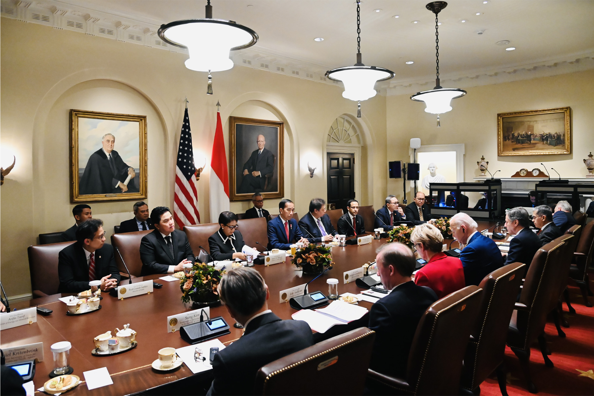 Pertemuan Bilateral Presiden RI dengan Presiden Amerika Serikat ...