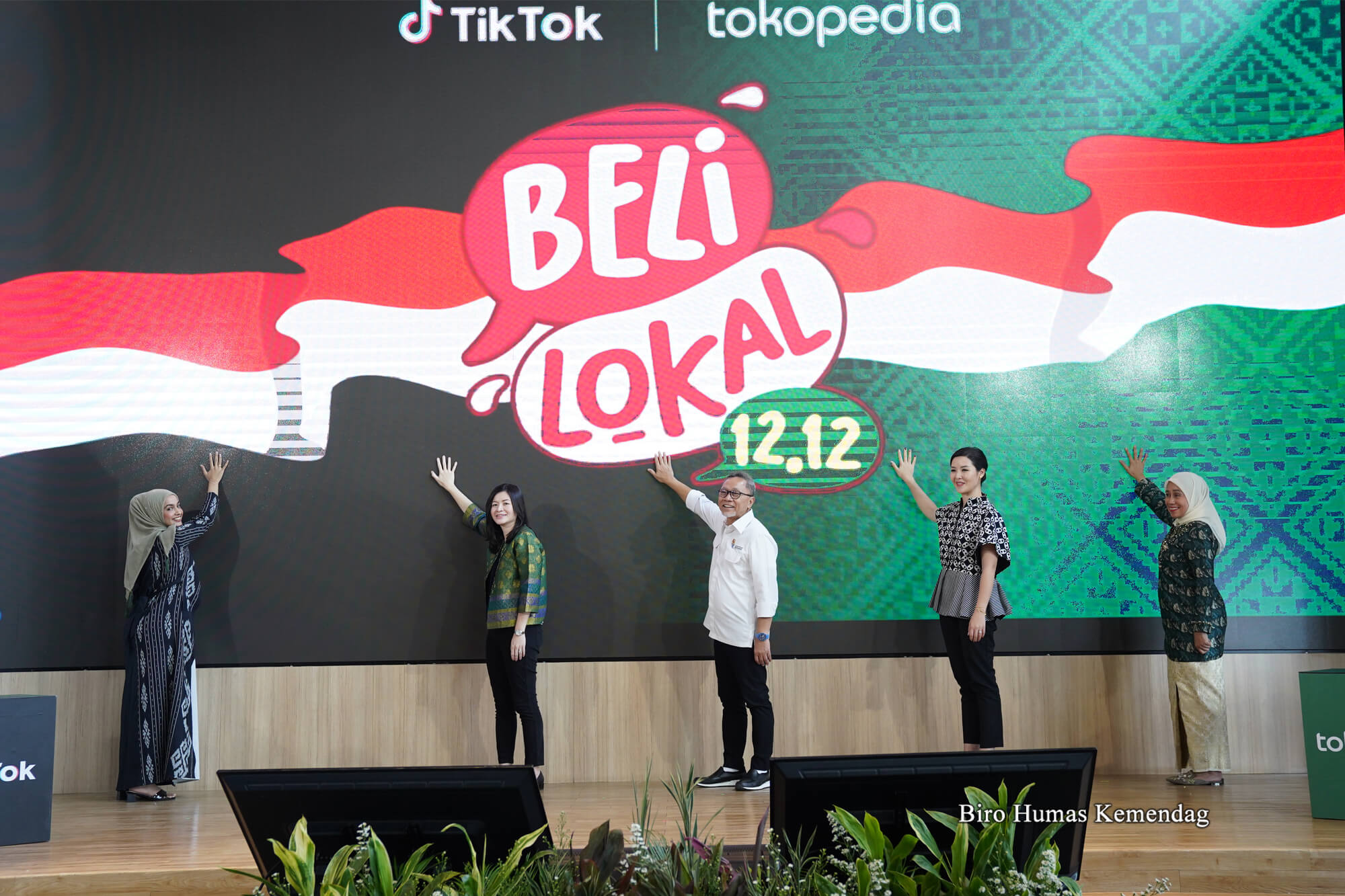 Peluncuran Kampanye Beli Lokal 12.12 Tokopedia dan TikTok - Kementerian Perdagangan Republik ...
