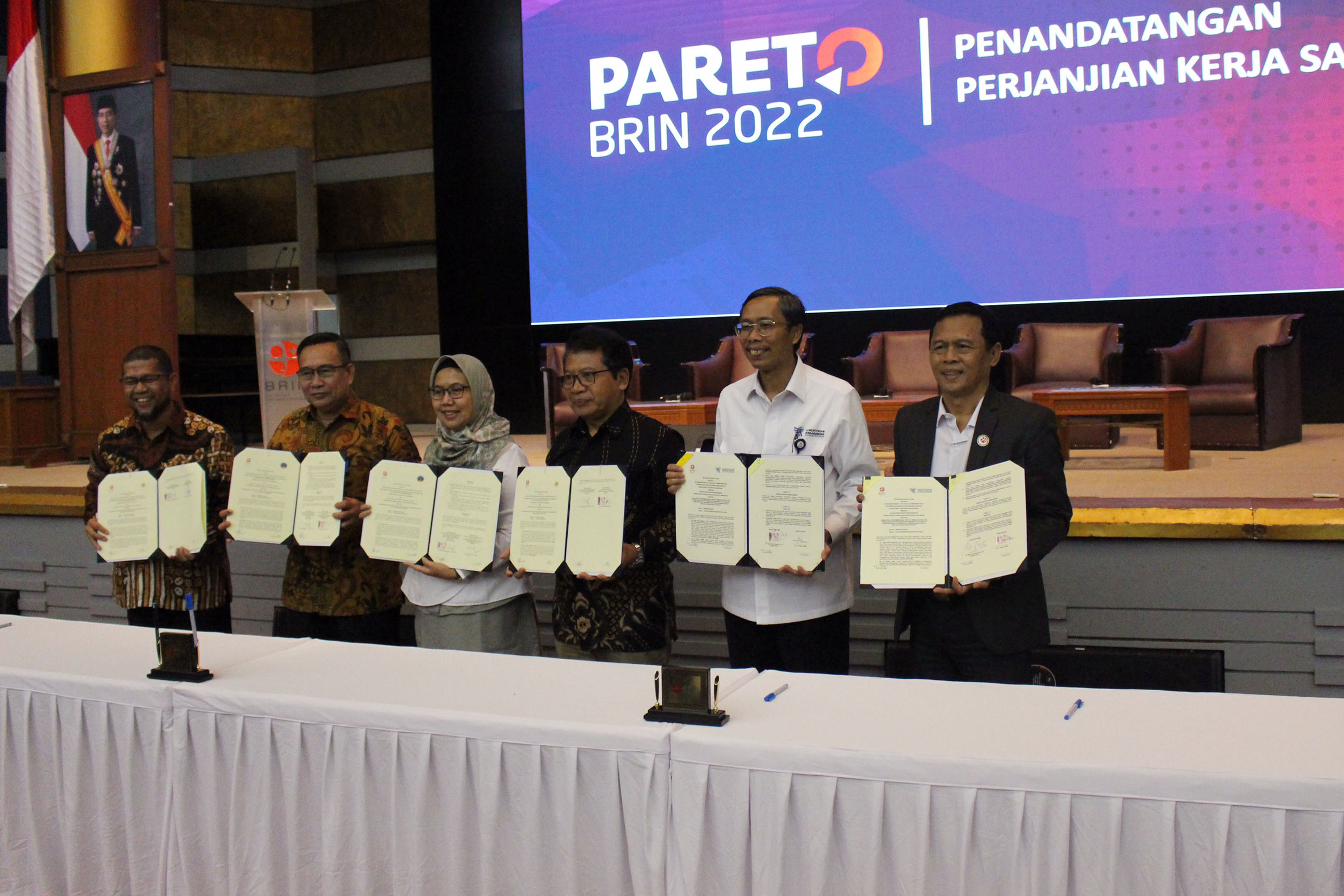 Penandatanganan Perjanjian Kerja Sama Antara Kemendag dengan BRIN ...