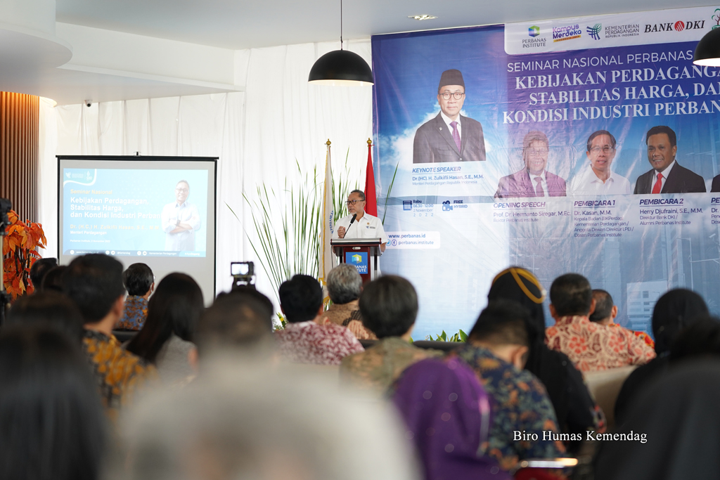 Mendag Menjadi Pembicara pada Seminar Nasional Perbanas Institute ...