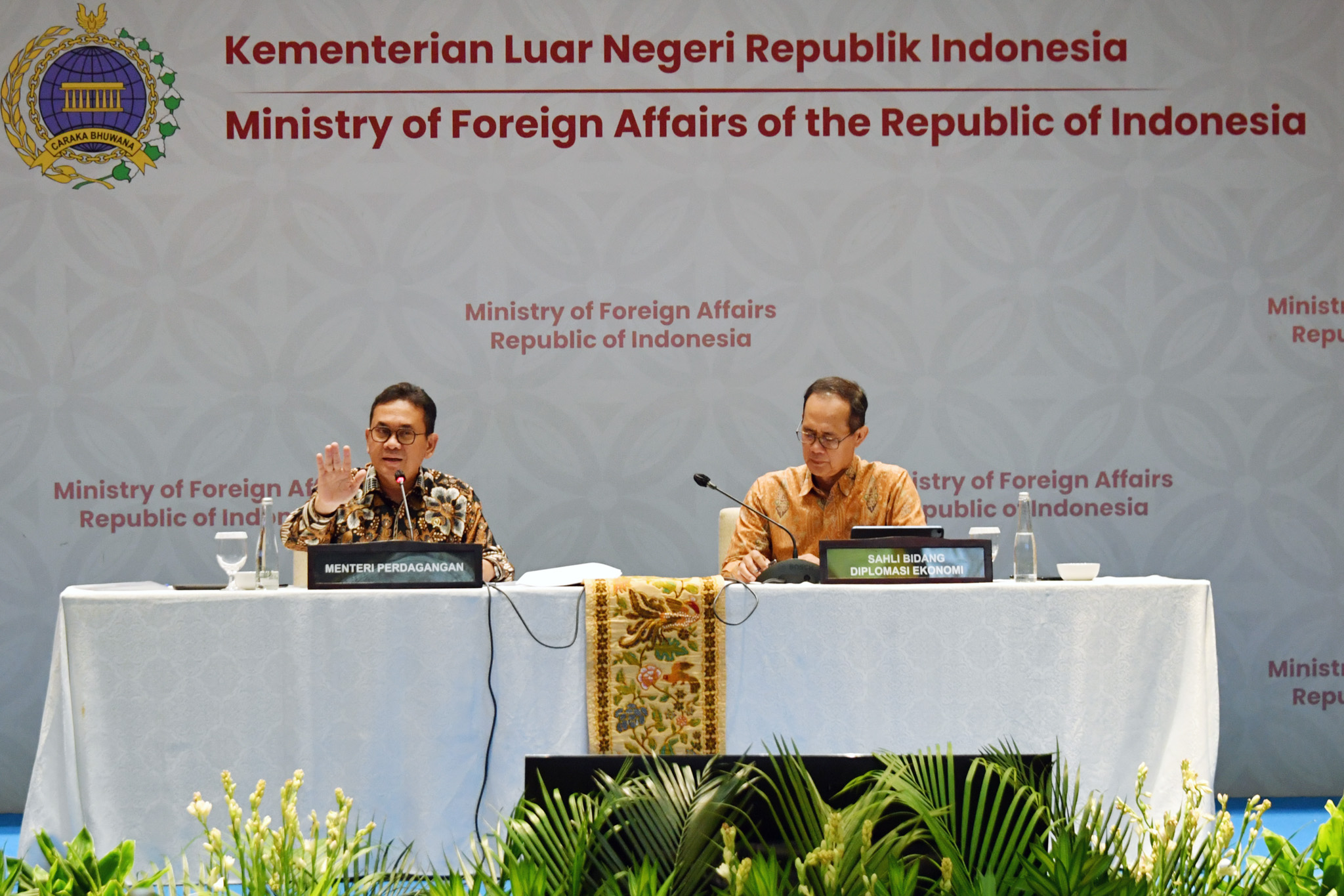 Mendag Pada Orientasi Calon Duta Besar Luar Biasa dan Berkuasa Penuh Republik Indonesia ...