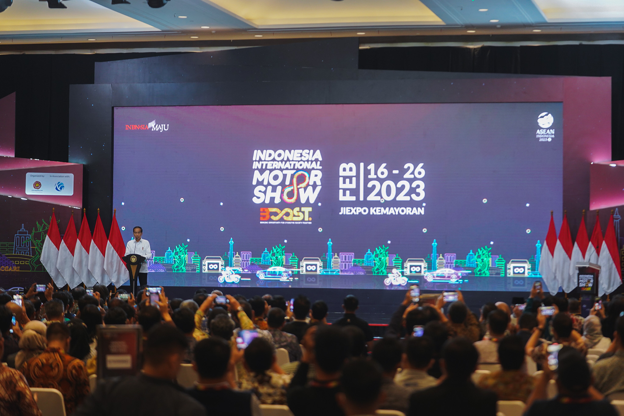 Pembukaan Pameran Indonesia Internasional Motor Show 2023 - Kementerian ...