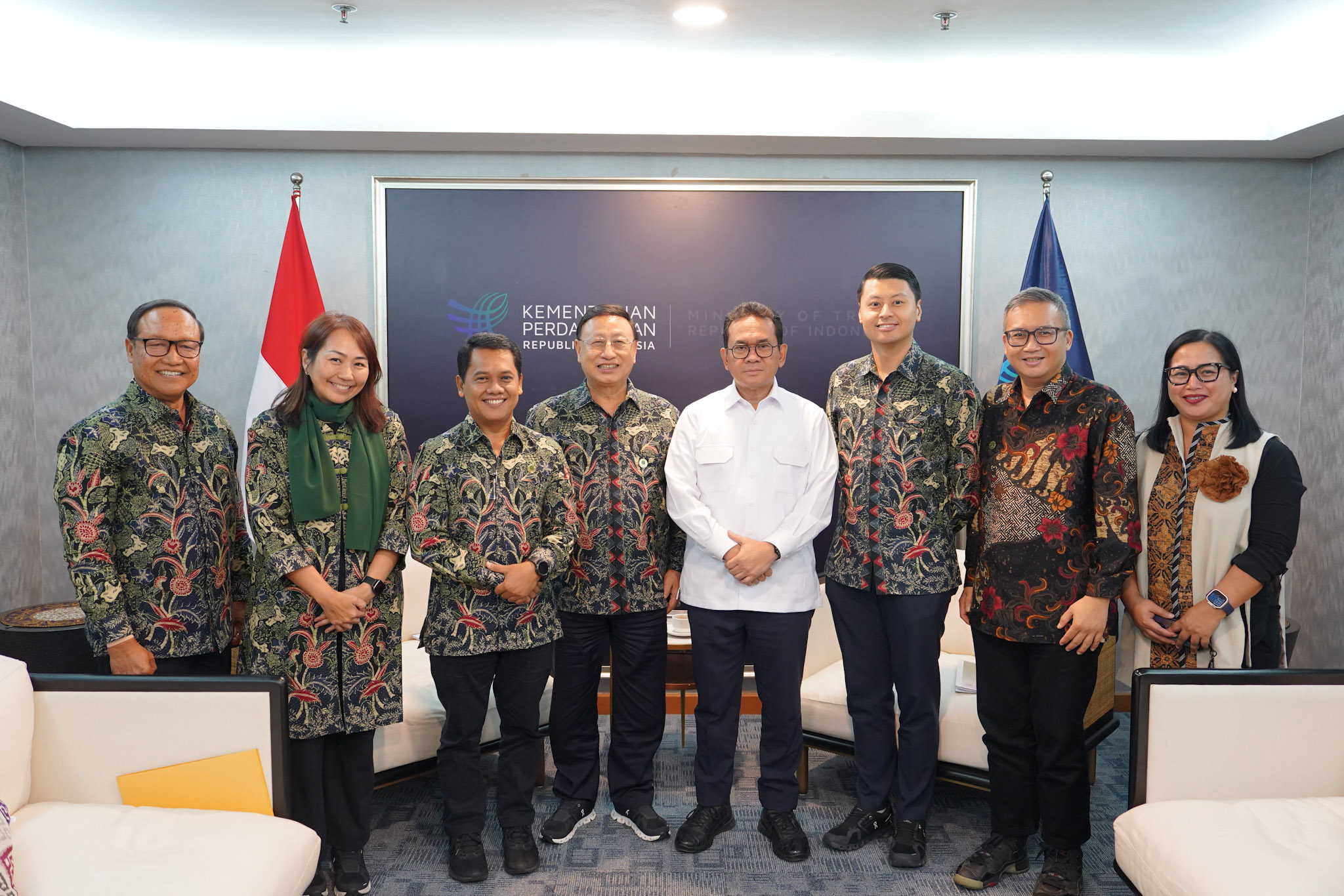 Pertemuan Mendag dengan Ketua Umum ASMINDO - Kementerian Perdagangan Republik Indonesia