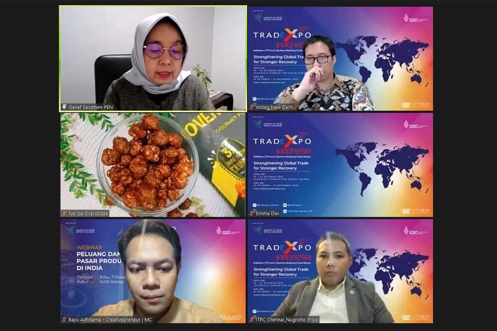 Kemendag Selenggarakan Webinar Peluang dan Penetrasi Pasar Produk ...