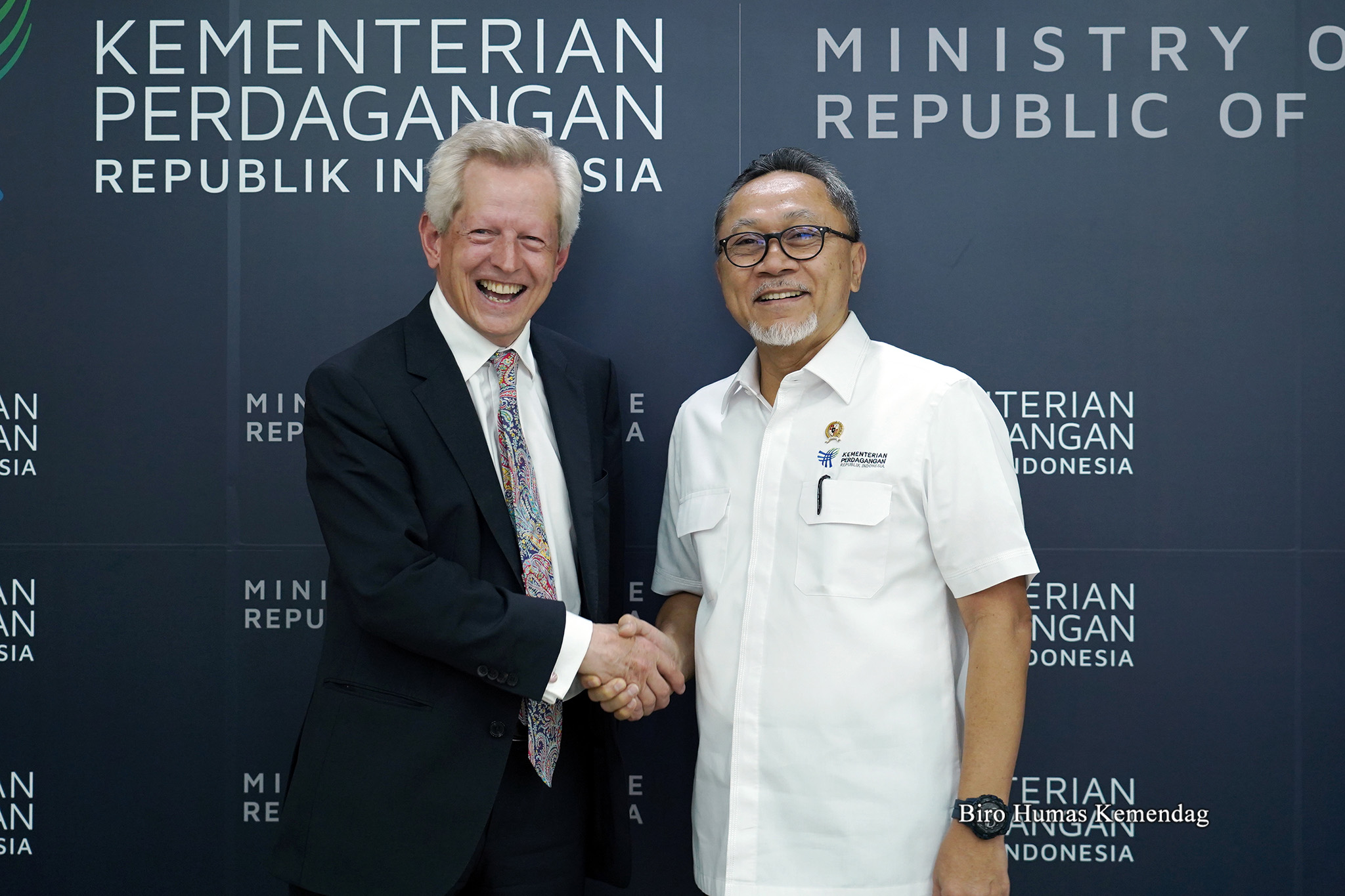 Pertemuan Bilateral Mendag RI dengan Utusan Perdana Menteri Inggris ...