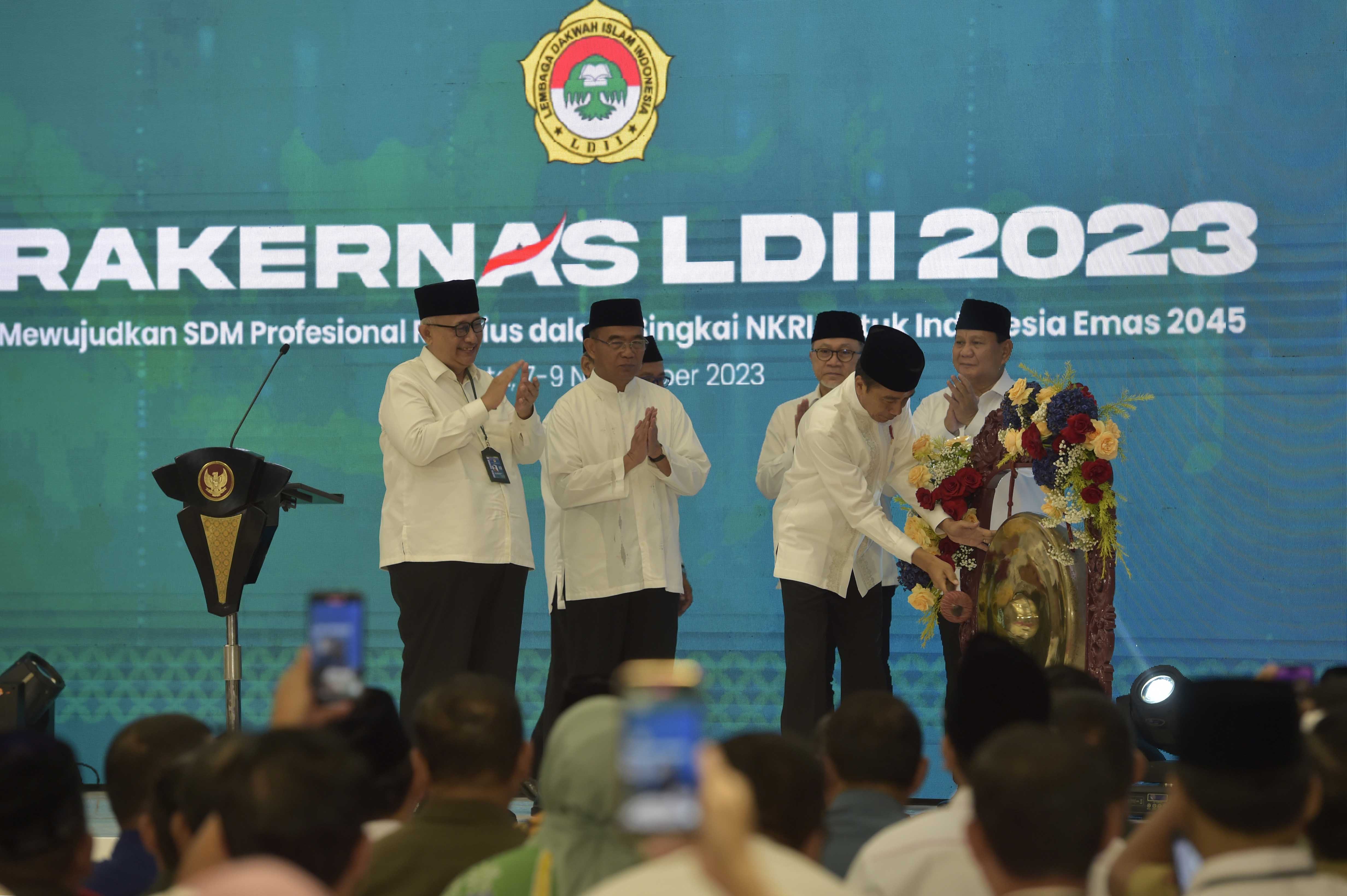 Mendag Mendampingi Presiden RI dalam Rakernas LDII 2023 - Kementerian ...
