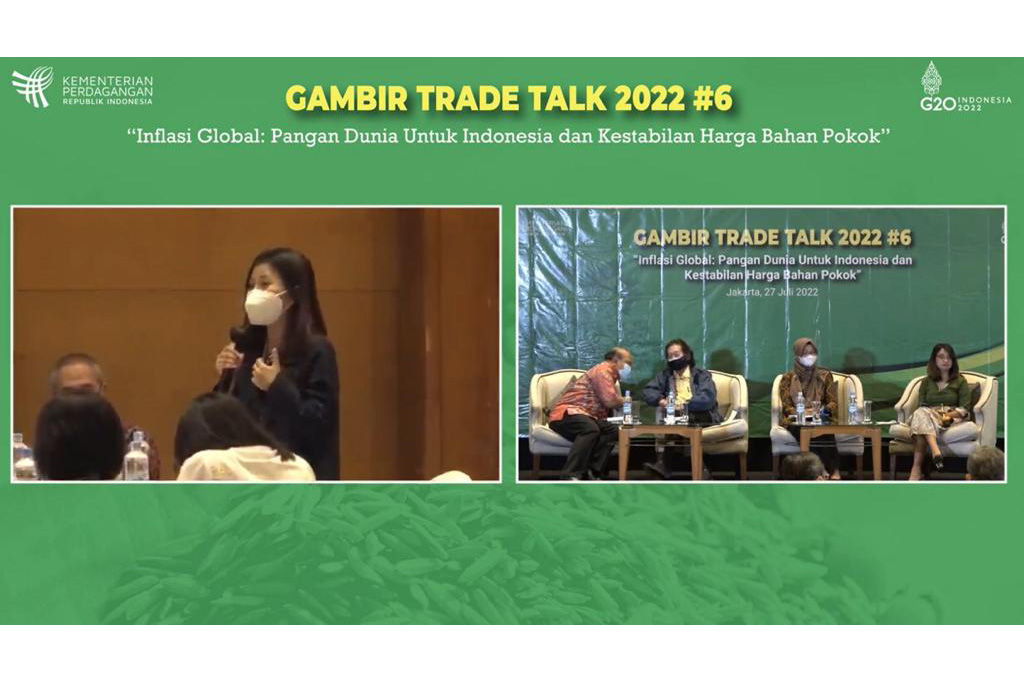 Gambir Trade Talk ke-6 “Inflasi Global: Pangan Dunia untuk Indonesia ...