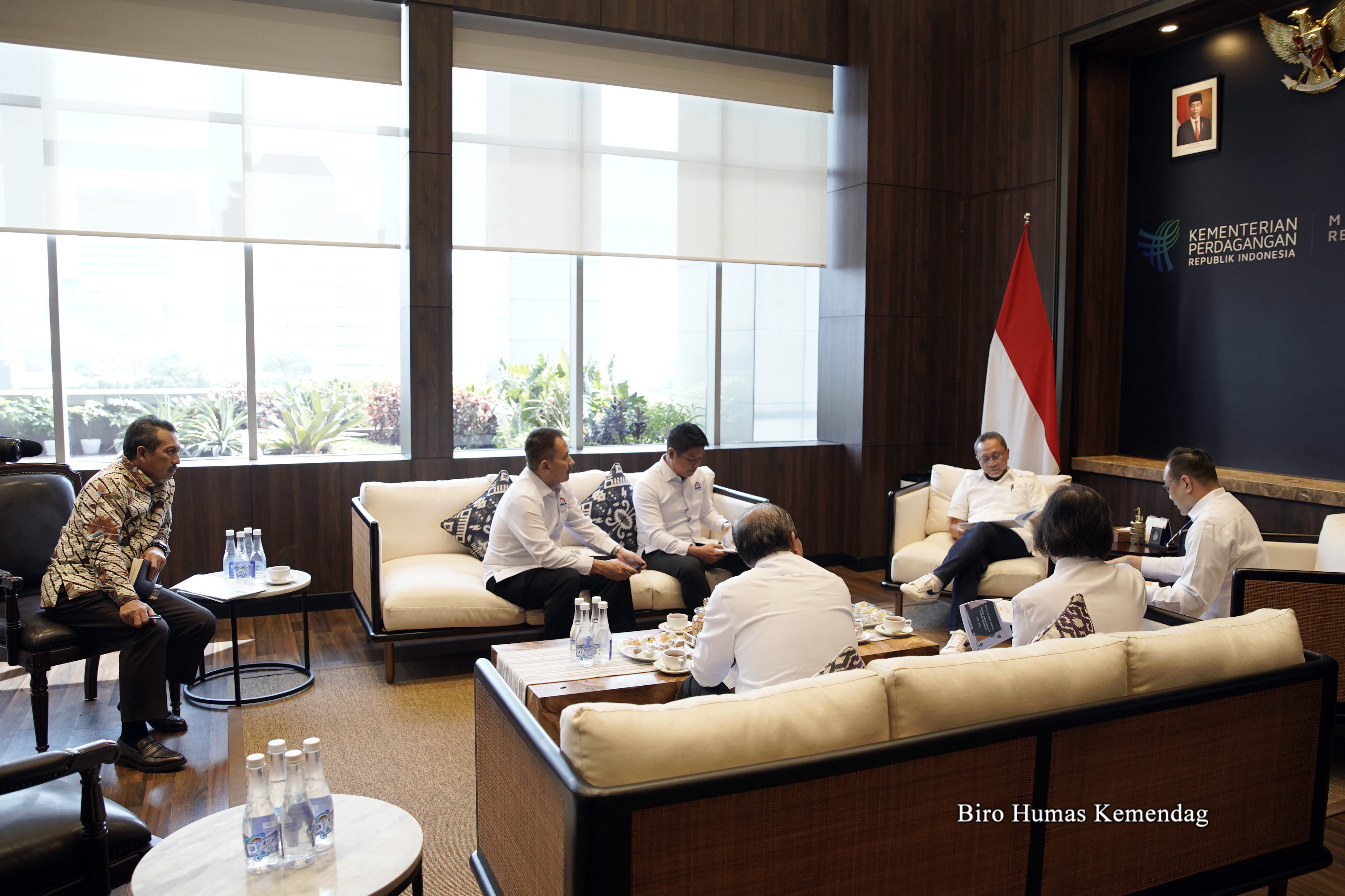 Pertemuan Mendag dengan Ketua Umum ASAKI - Kementerian Perdagangan Republik Indonesia