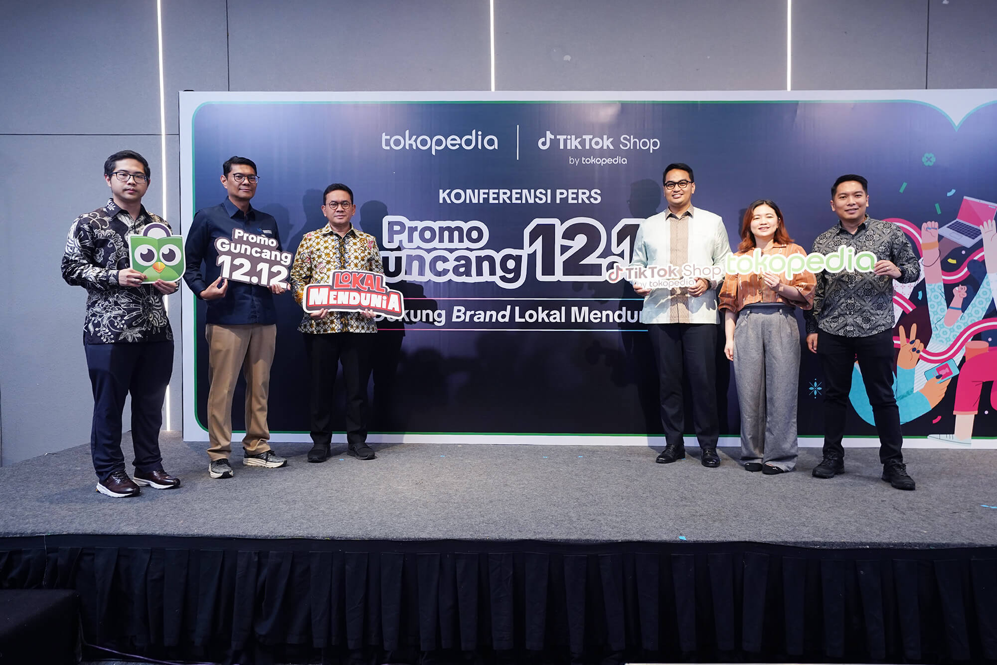 Mendag pada Peluncuran Program Promo Guncang 12.12 “Lokal Mendunia ...