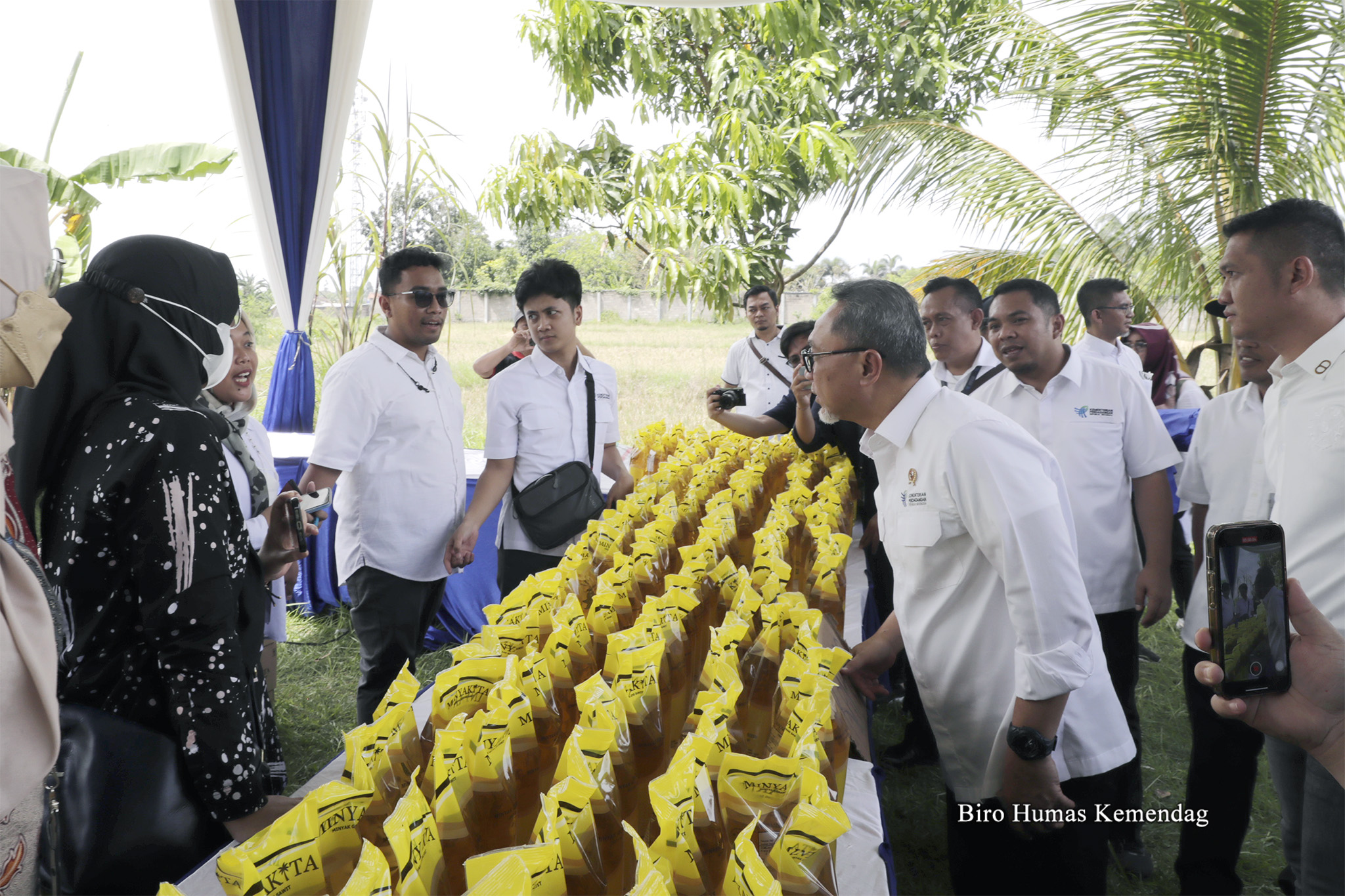 Mendag Meninjau Bazar Ramadan di Kecamatan Natar, Gedong Tataan, dan ...