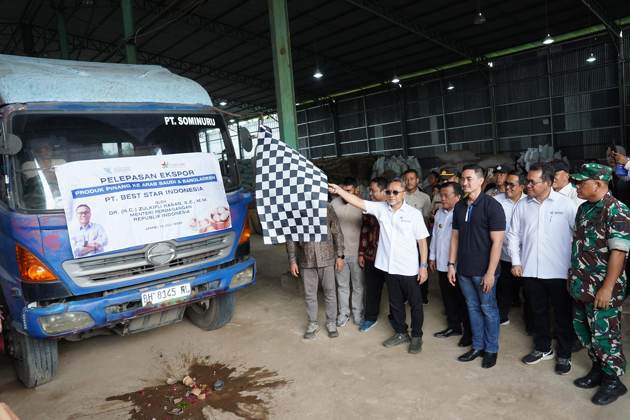 Pelepasan Ekspor Produk Pinang ke Arab Saudi dan Bangladesh - Kementerian Perdagangan Republik ...