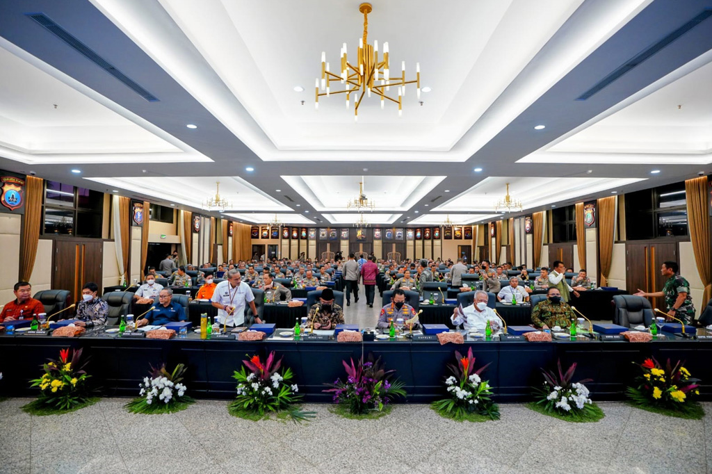 Mendag pada Rakornas Operasi Lilin Nataru 2022 - Kementerian Perdagangan Republik Indonesia