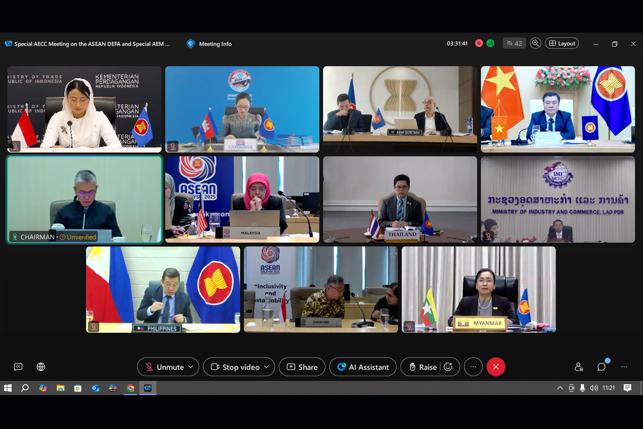 Wamendag RI pada Pertemuan Khusus Menteri Ekonomi ASEAN (Special AEM) - Kementerian Perdagangan ...