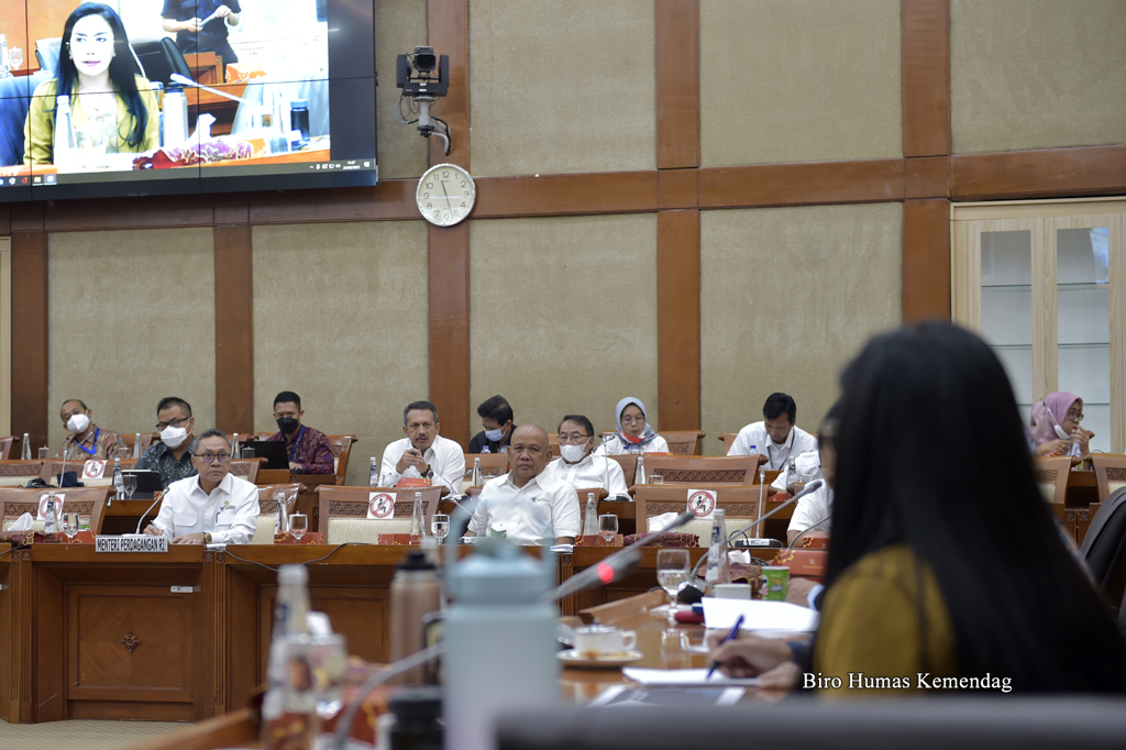 Mendag Raker Dengan Komisi Vi Dpr Ri Kementerian Perdagangan Republik