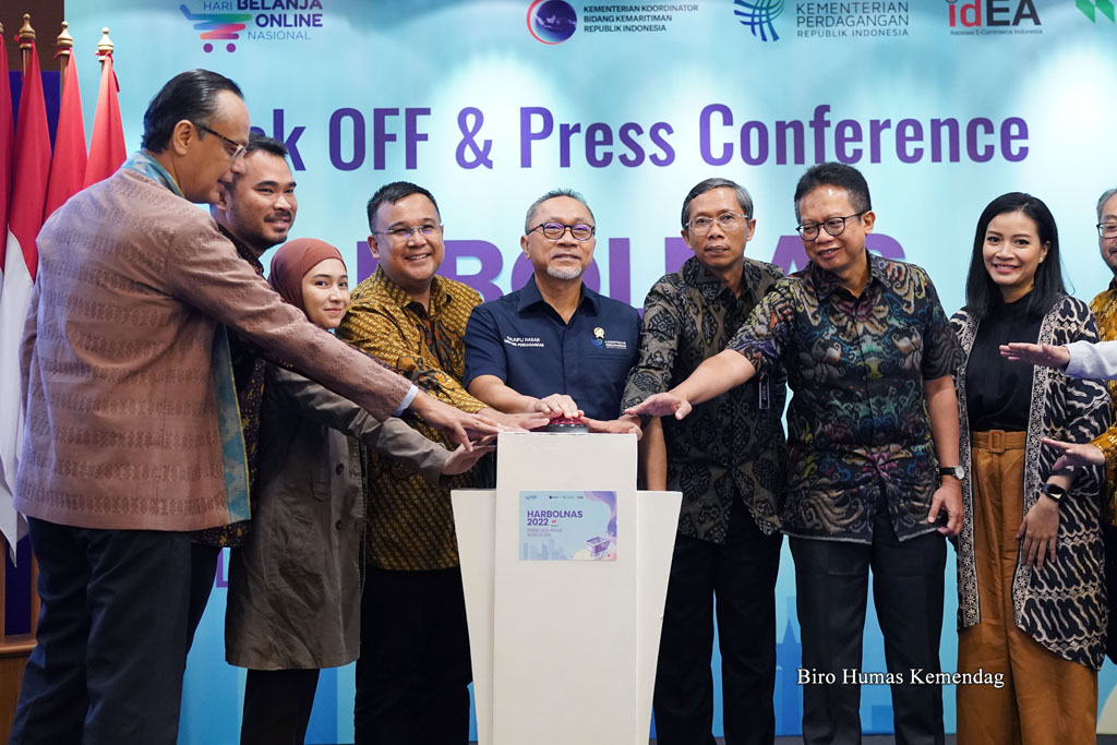 Mendag pada Kick Off Harbolnas 2022 - Kementerian Perdagangan Republik ...