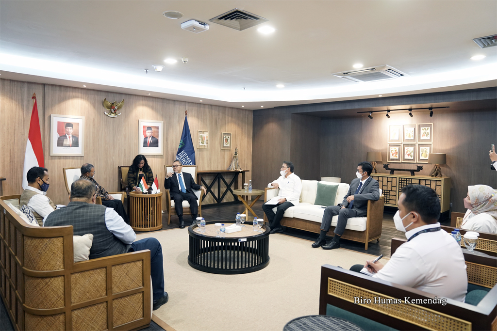 Mendag RI Menerima Kunjungan Dubes India Jakarta - Kementerian ... Mendag RI Menerima Kunjungan Dubes India Jakarta - Kementerian ...
