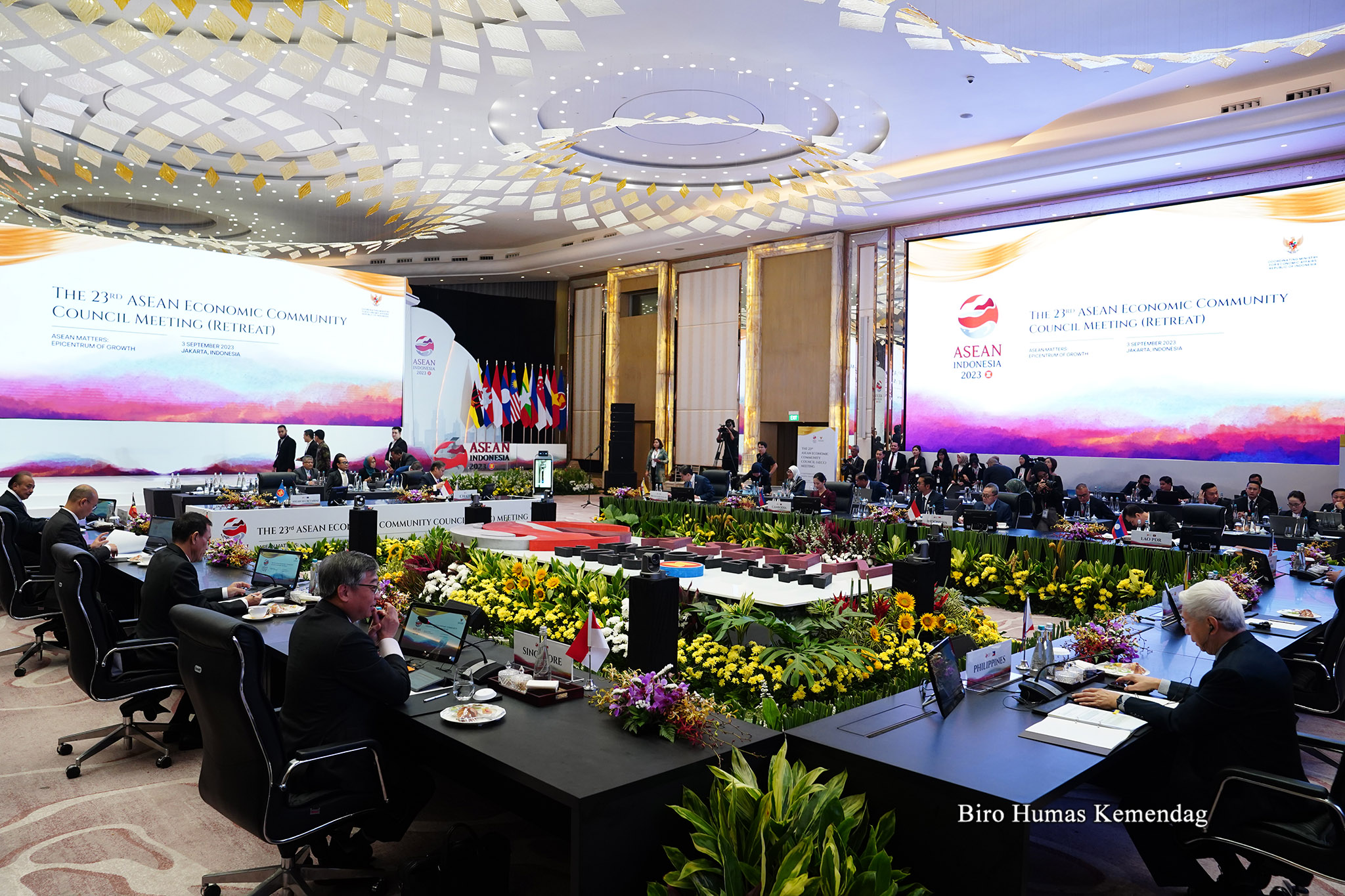 Pertemuan ke-23 ASEAN Economic Community Council (AECC) - Kementerian ...