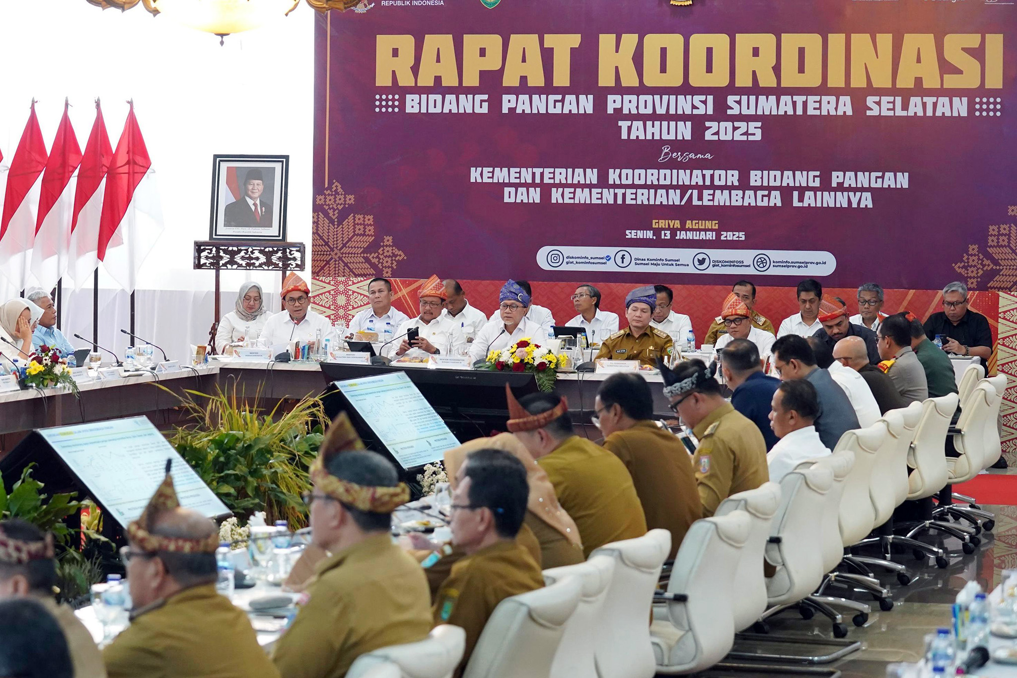 Mendag pada Rapat Koordinasi Bidang Pangan Provinsi Sumatra Selatan Tahun 2025 - Kementerian ...