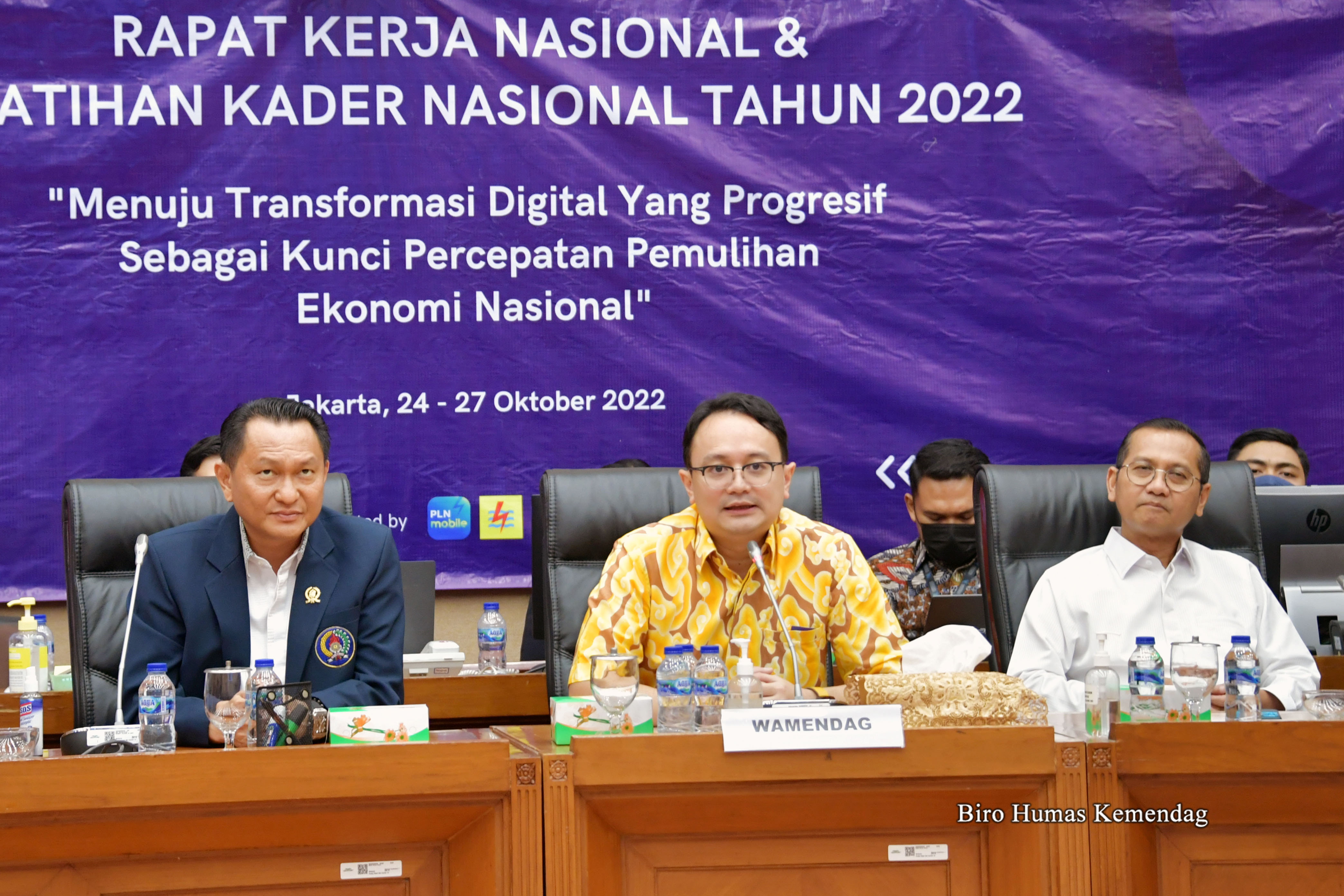 Wamendag pada Rakernas dan PKN Gemabudhi 2022 - Kementerian Perdagangan Republik Indonesia