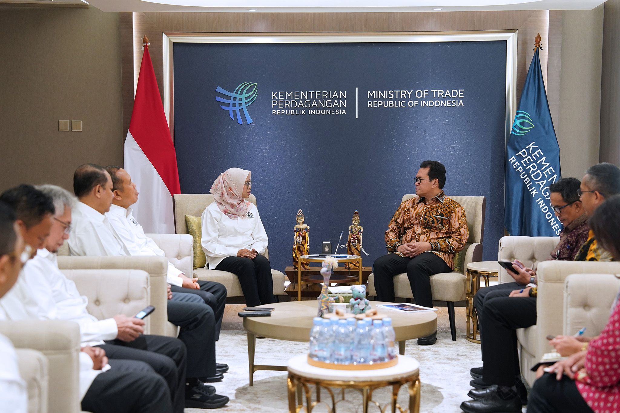 Pertemuan Mendag dengan Ketua Umum IPERINDO - Kementerian Perdagangan Republik Indonesia