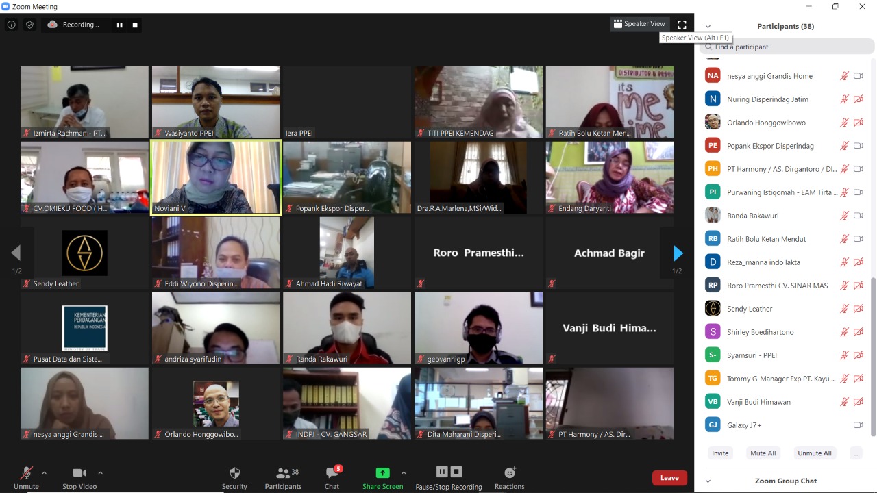 Kemendag Gelar Export Coaching Program (ECP) Secara Daring untuk ...