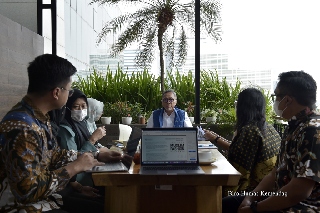 Mendag Menerima Kunjungan Ketua Pelaksana IMFW - Kementerian ...