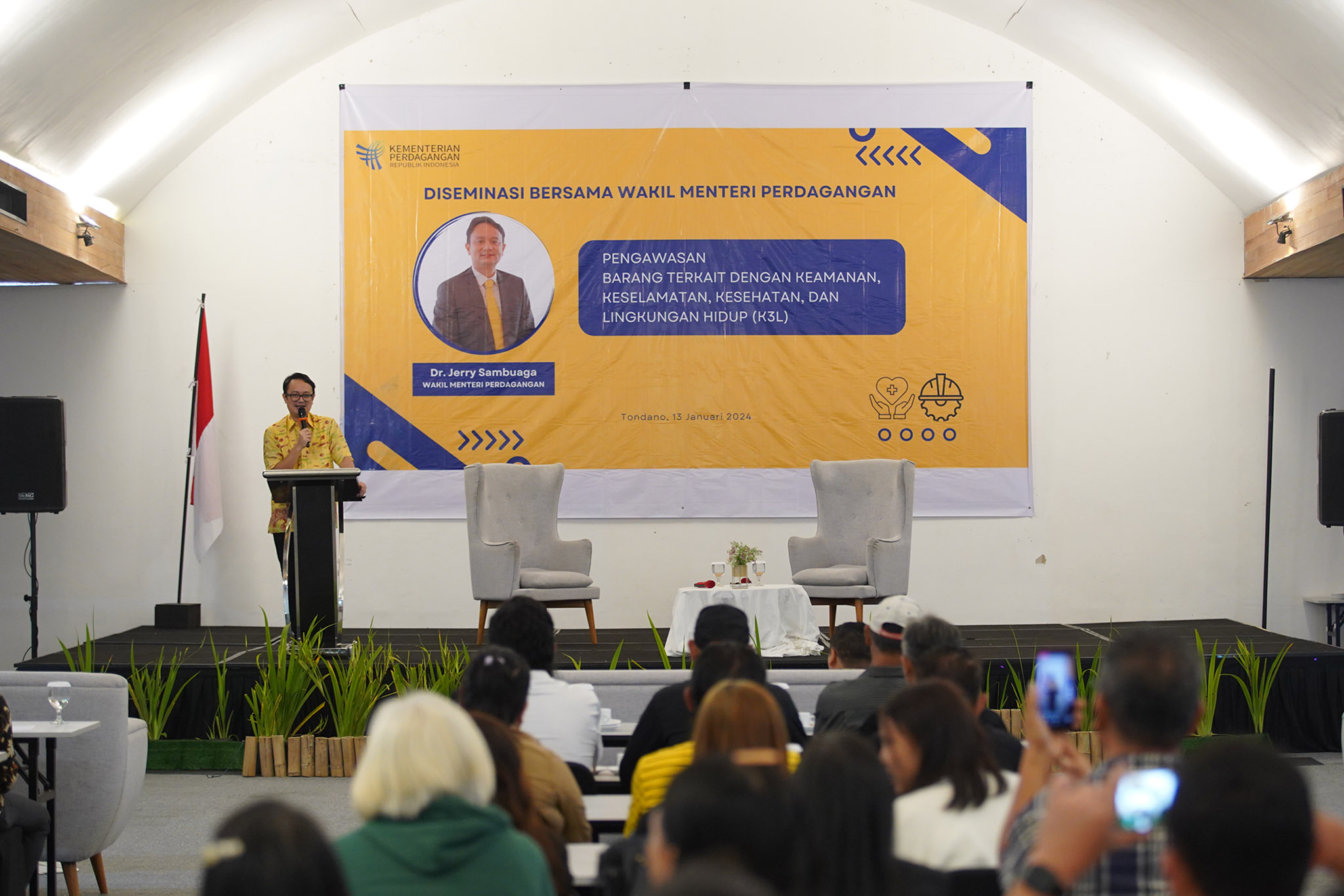 Wamendag pada Diseminasi Pengawasan Barang Terkait K3L - Kementerian ...