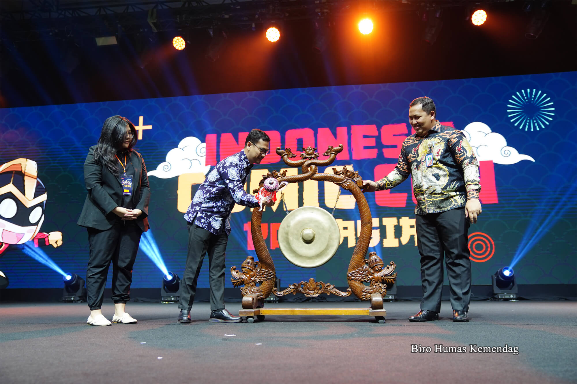 Pembukaan Pameran Indonesia Comic Con (ICC) 2023 - Kementerian ...