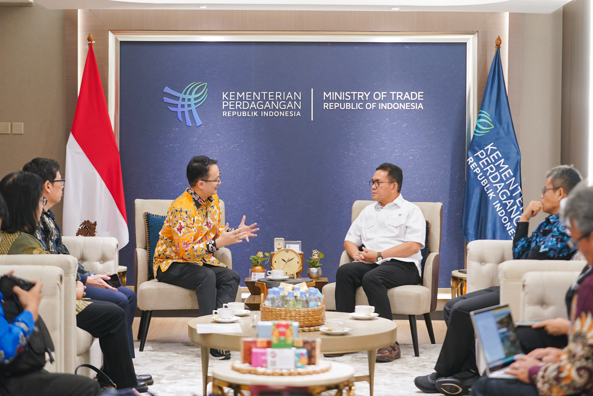 Pertemuan Mendag dengan Wakil Rektor UPH - Kementerian Perdagangan Republik Indonesia