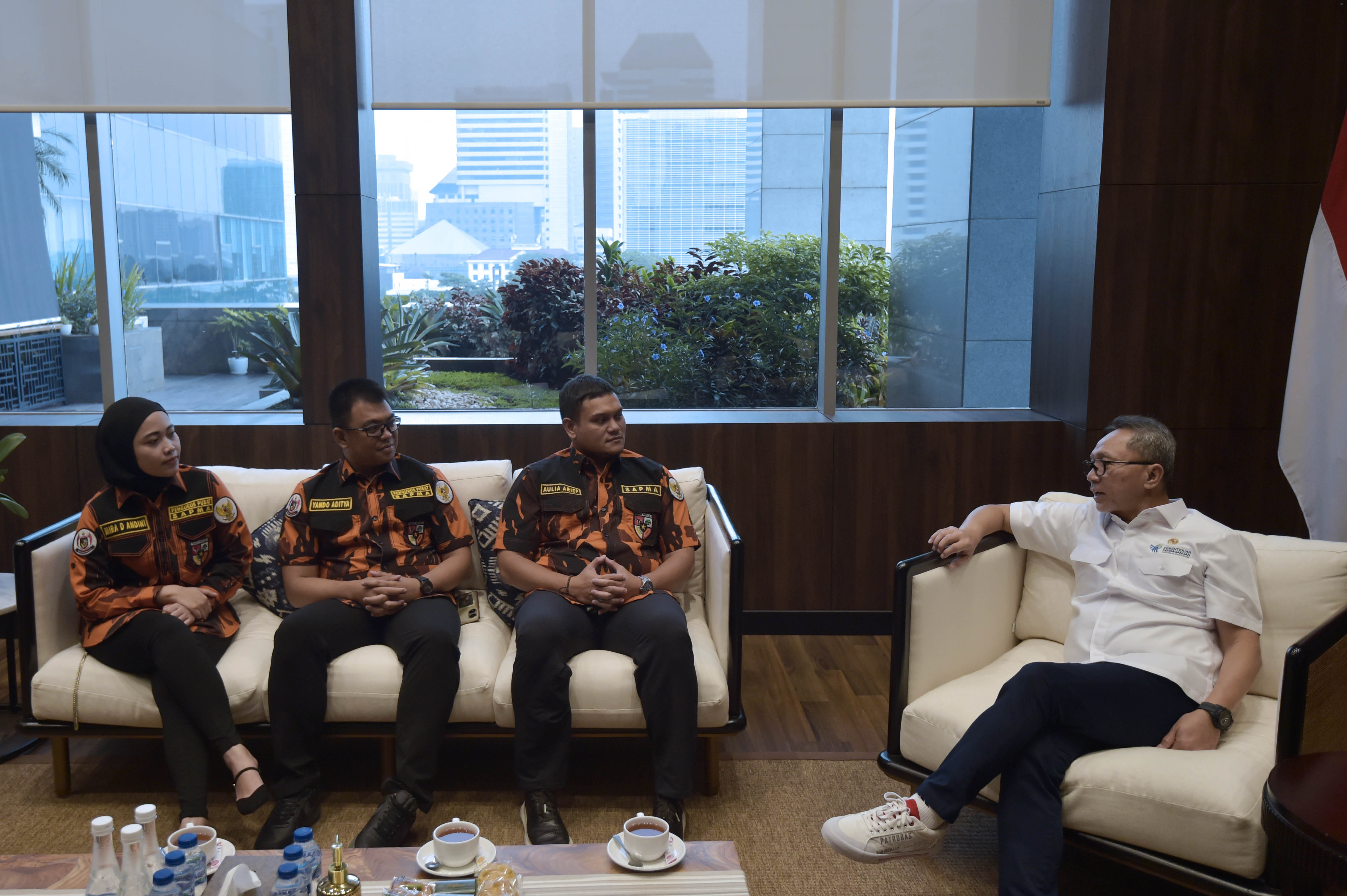 Mendag Menerima Kunjungan SAPMA Pemuda Pancasila - Kementerian ... Mendag Menerima Kunjungan SAPMA Pemuda Pancasila - Kementerian ...