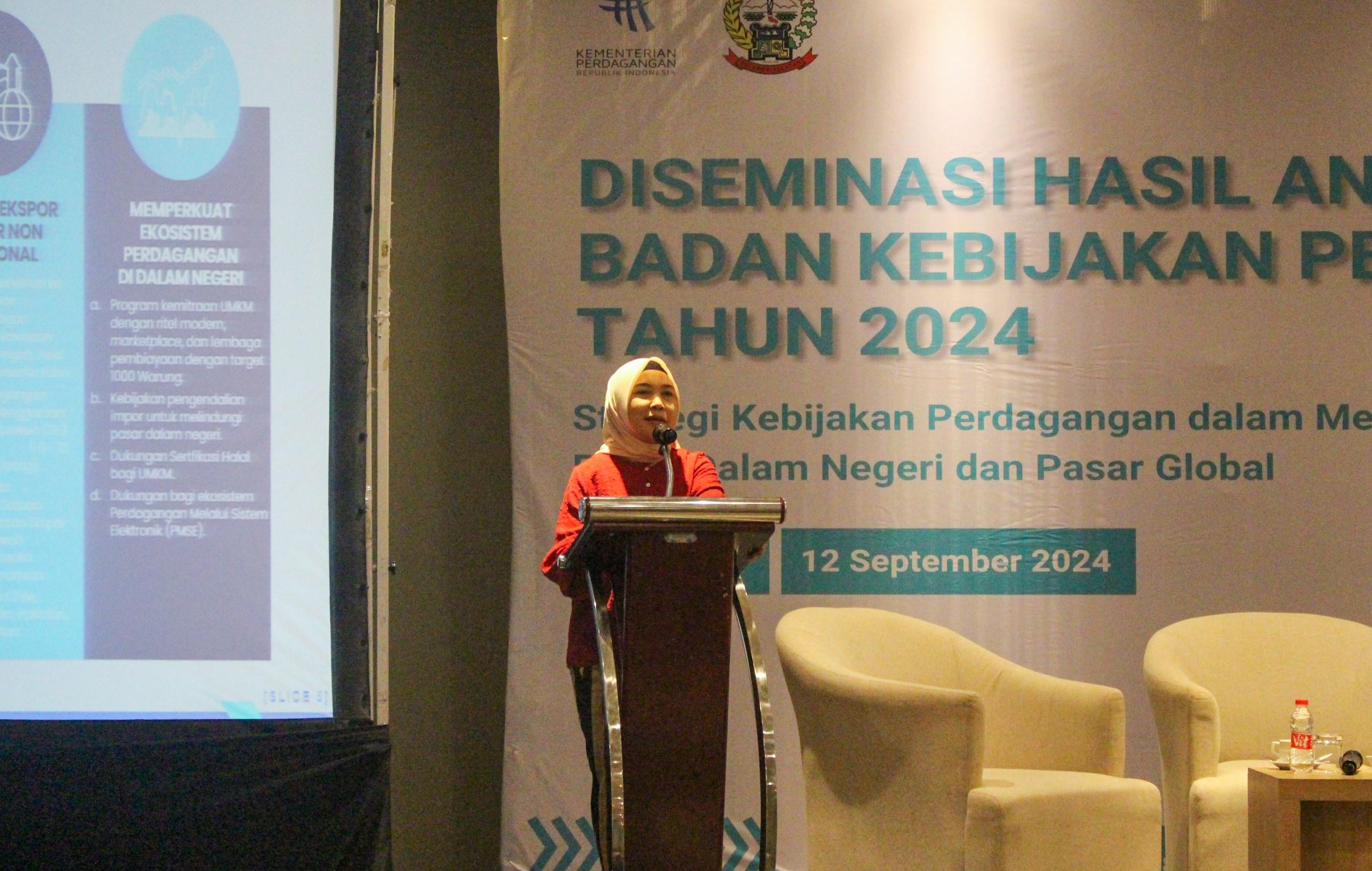 Kemendag Gelar Diseminasi Hasil Analisis ke-2 Tahun 2024 - Kementerian ...
