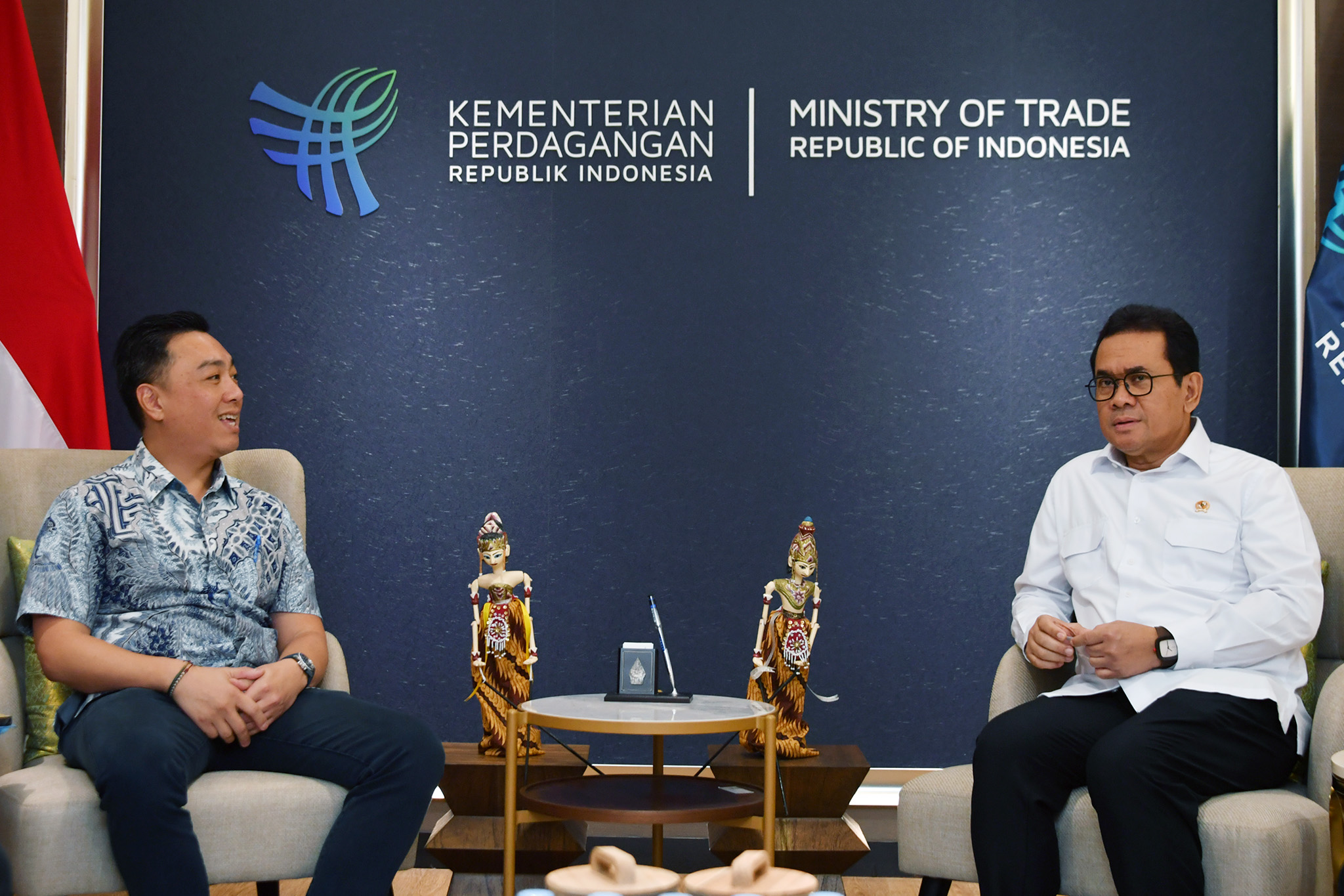 Pertemuan Mendag dengan ASKARINDO - Kementerian Perdagangan Republik Indonesia