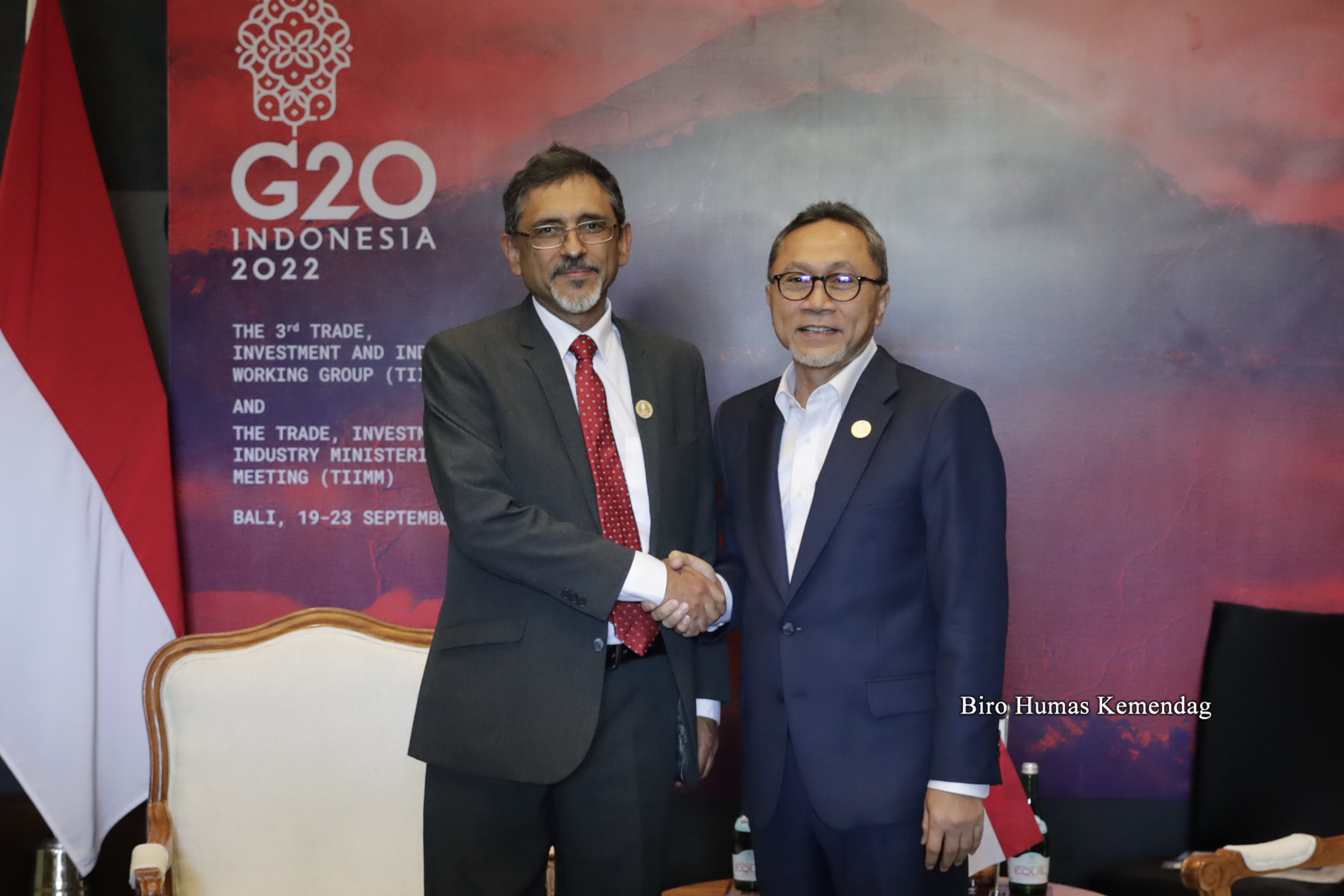 Pertemuan Bilateral Menteri Perdagangan RI dengan Menteri Perdagangan ...