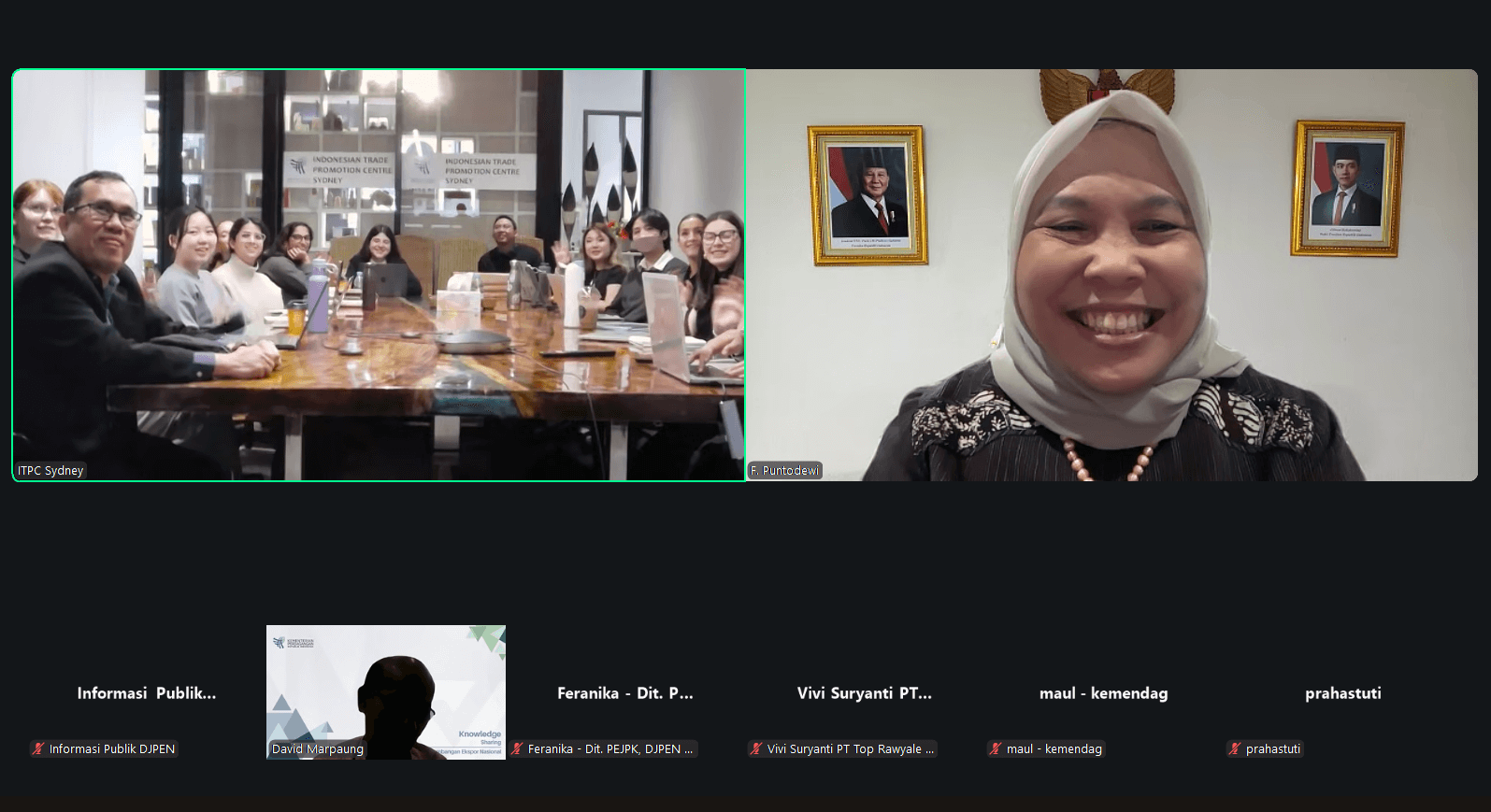 Kemendag pada Pembukaan Program Magang Indonesian Sustainable Design ...