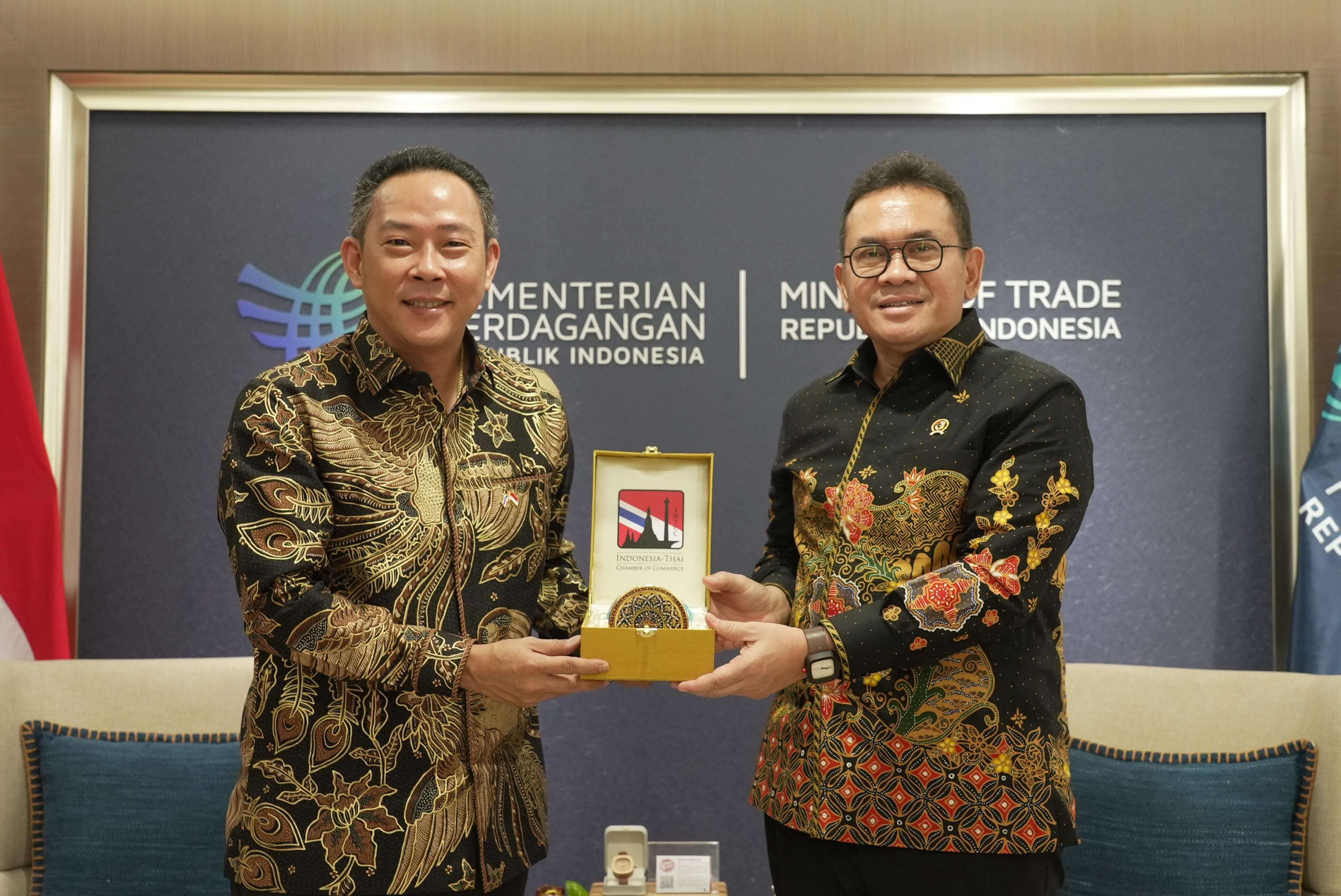 Pertemuan Mendag dengan Indonesia-Thai Chamber of Commerce (INTCC) - Kementerian Perdagangan ...