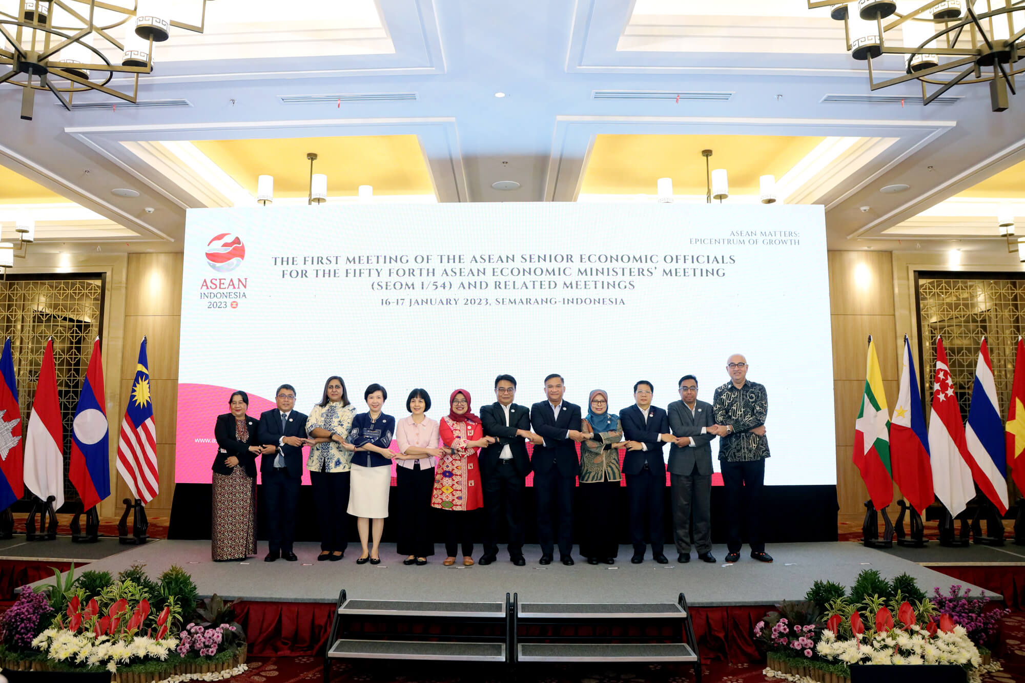 First Meeting Of The Asean Senior Economic Officials For The Fifty