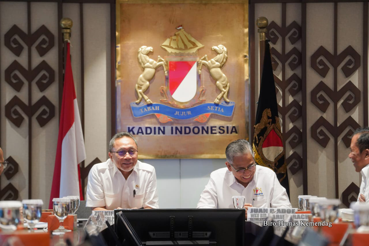 Pertemuan Mendag dengan Ketua Kadin Indonesia - Kementerian Perdagangan Republik Indonesia