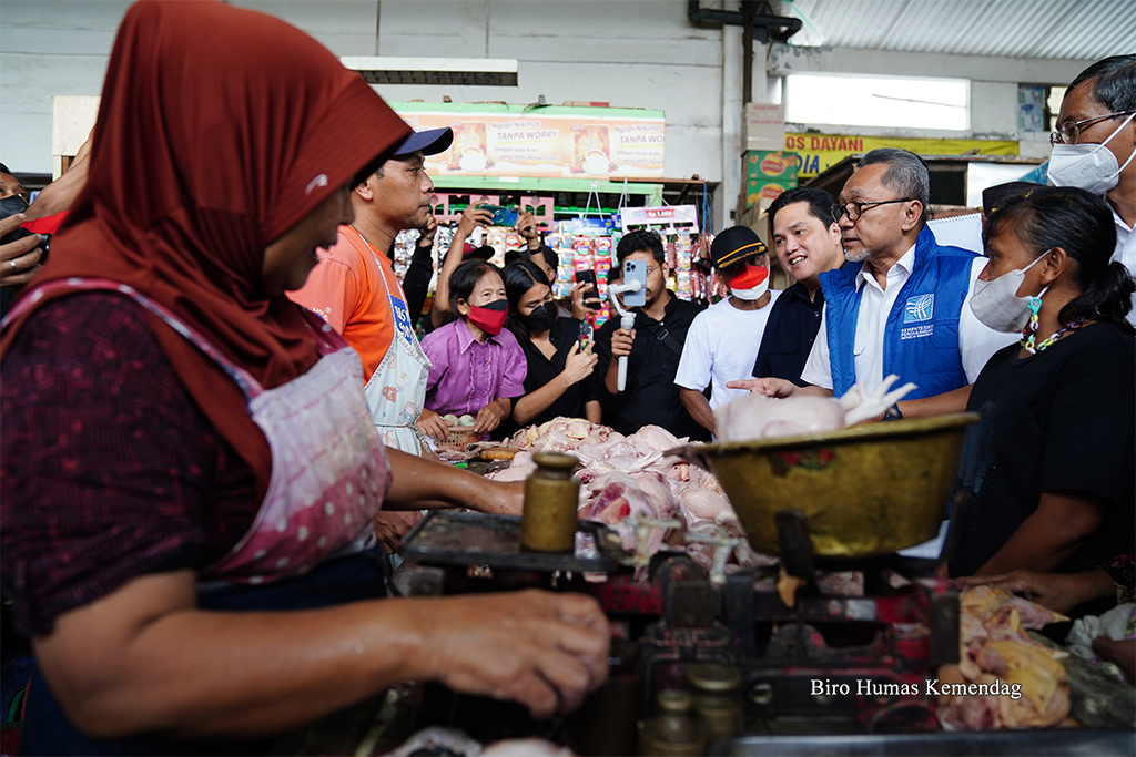 Mendag Kunjungi Pasar Rasamala di Semarang, Jawa Tengah - Kementerian ...