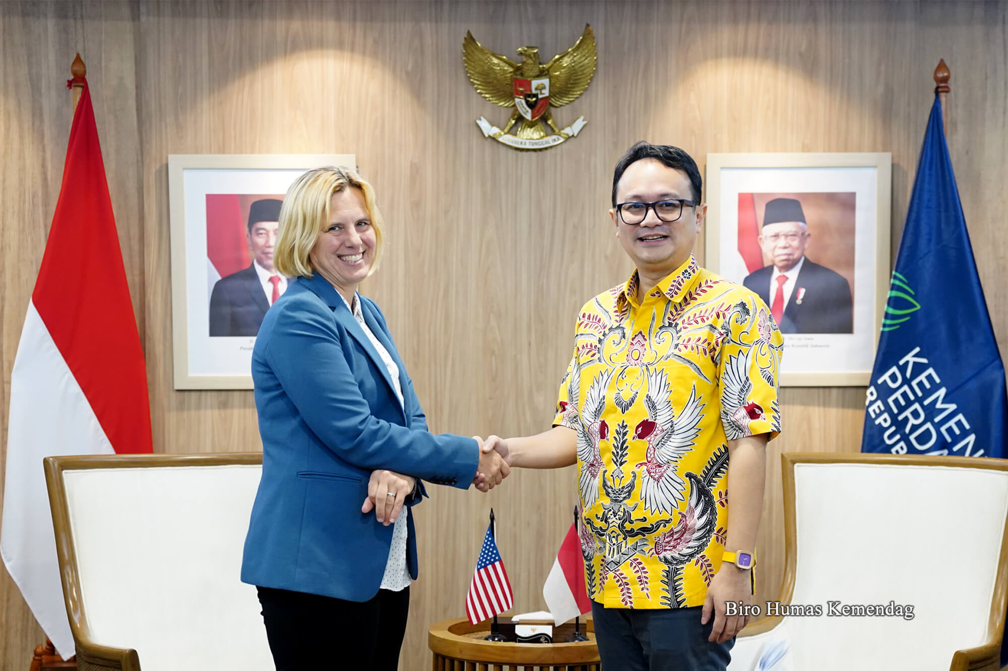 Pertemuan Bilateral Wamendag RI dengan Deputy United States Trade ...