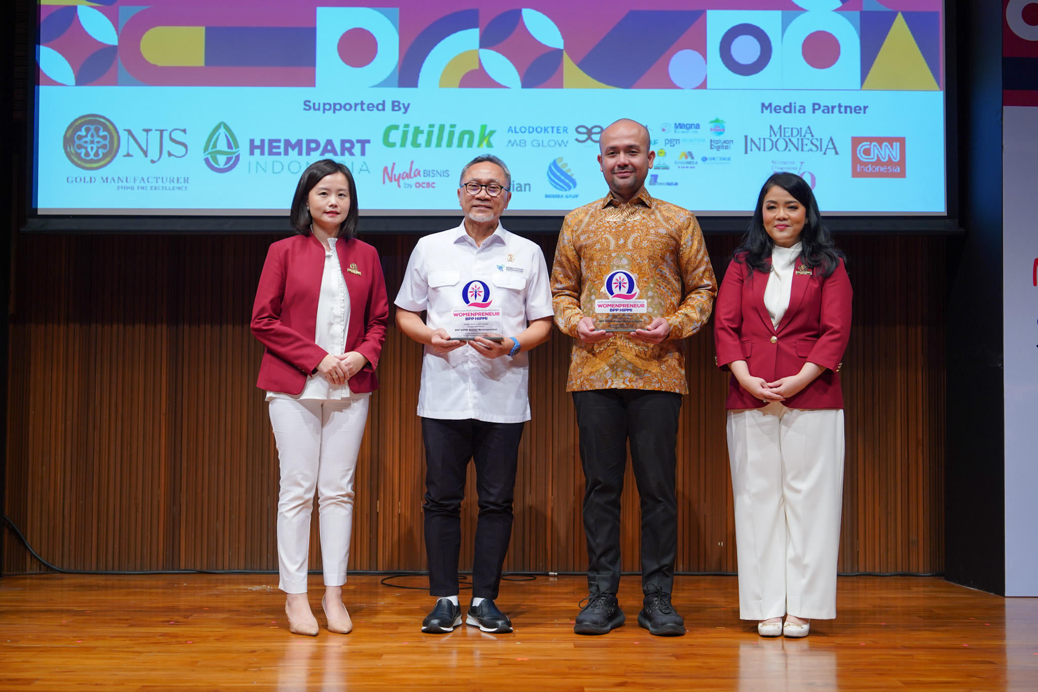 Mendag pada Pelantikan BPP HIPMI 2023 Badan Otonom Womenpreneur ... Mendag pada Pelantikan BPP HIPMI 2023 Badan Otonom Womenpreneur ...