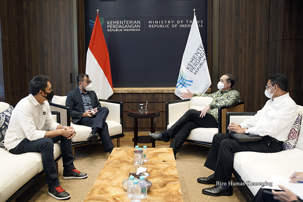 Pertemuan Mendag dengan Regional Director, Business Development DP ...